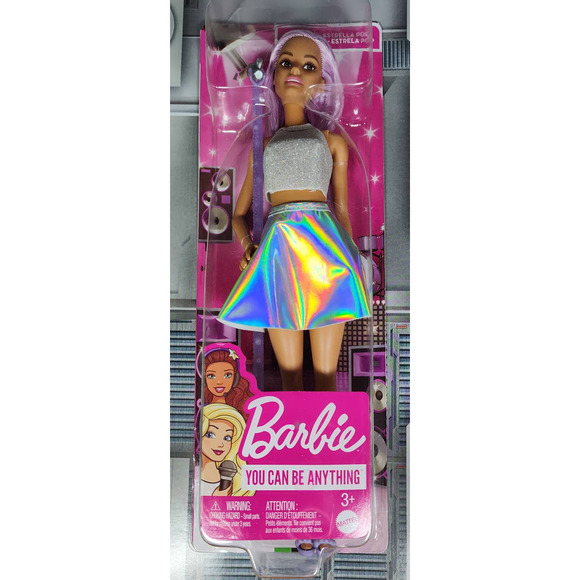 Mattel | Toys | Barbie Pop Star Singer You Can Be Anything Doll Mattel ...
